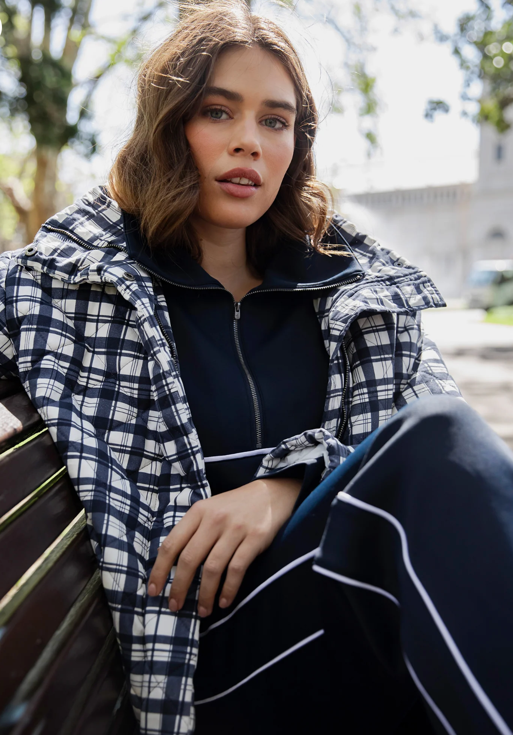 Elm Clea Check Jacket